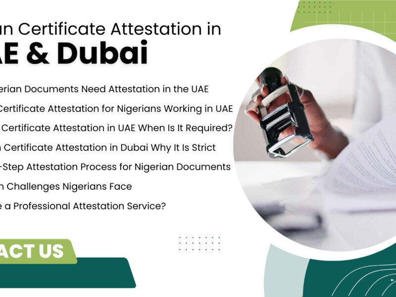 How to Attest Indian Certificates for Use in the UAE