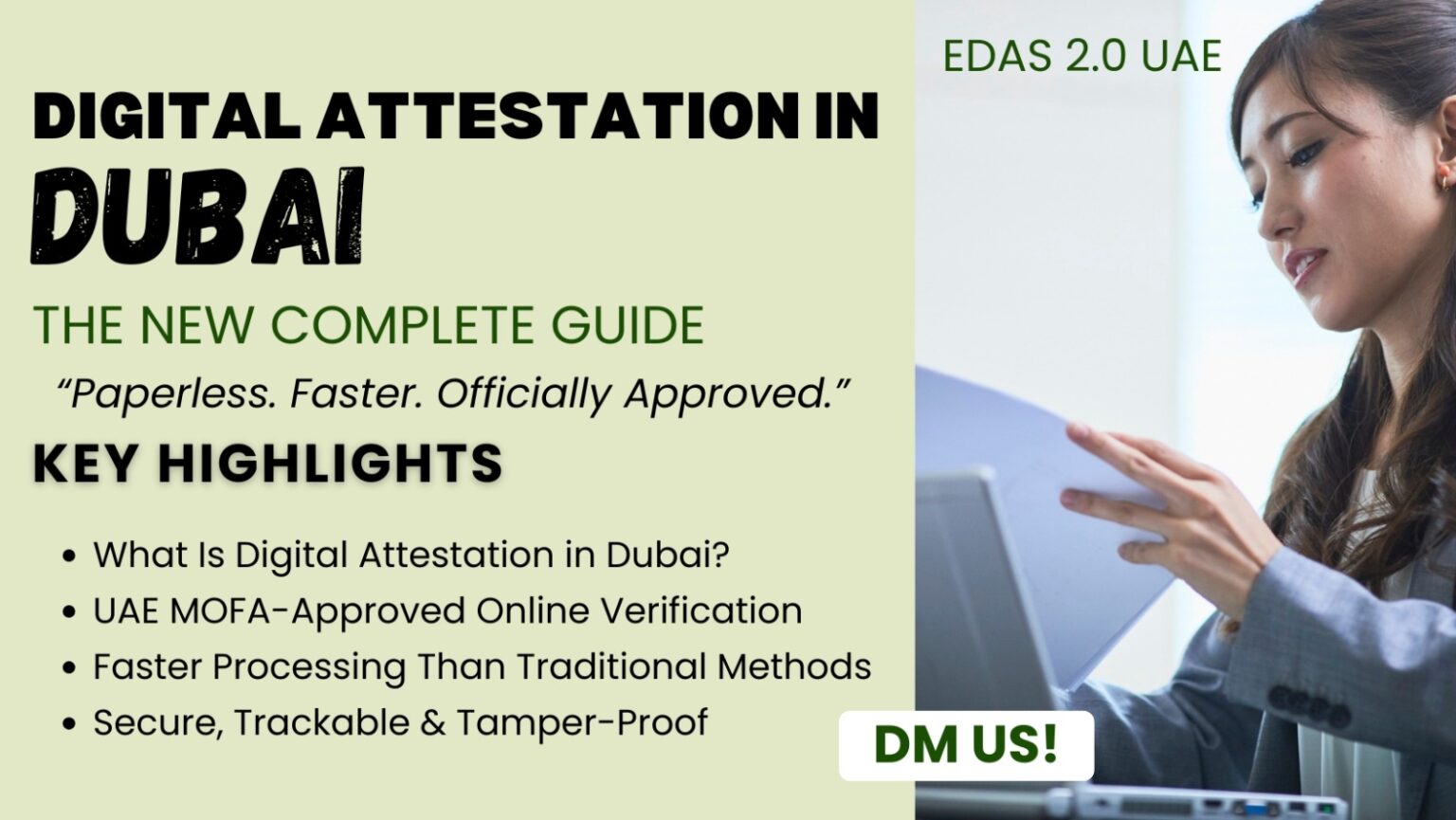 eDAS 2.0 UAE: The Ultimate Guide to New Digital Attestation